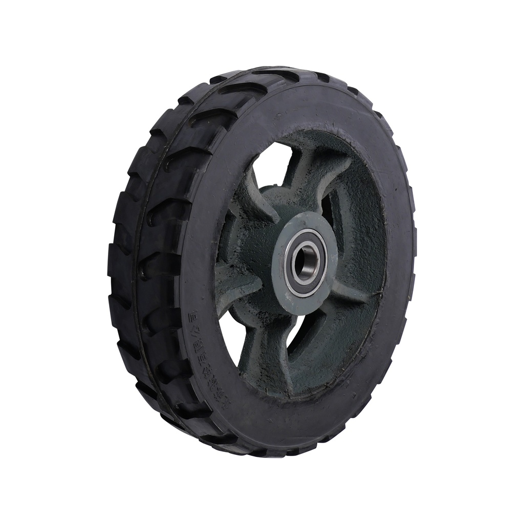 Loose wheel 350 x 80mm massive rubber | Valkenpower